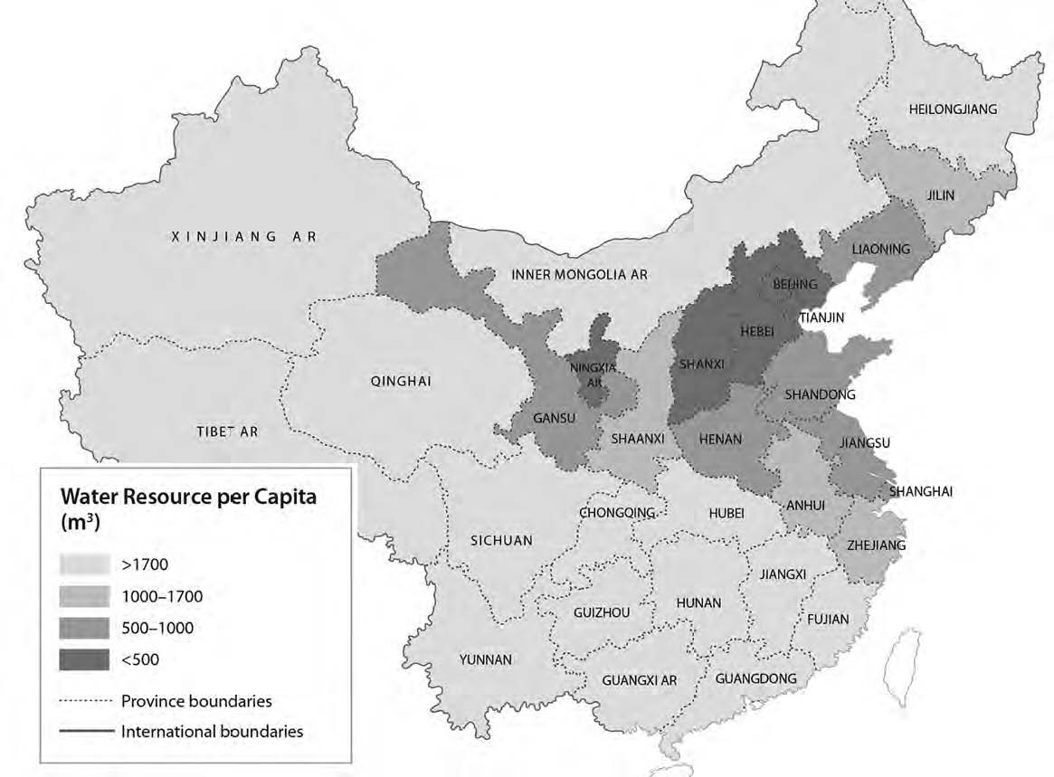 China’s Water Challenges: National and Global Implications ...